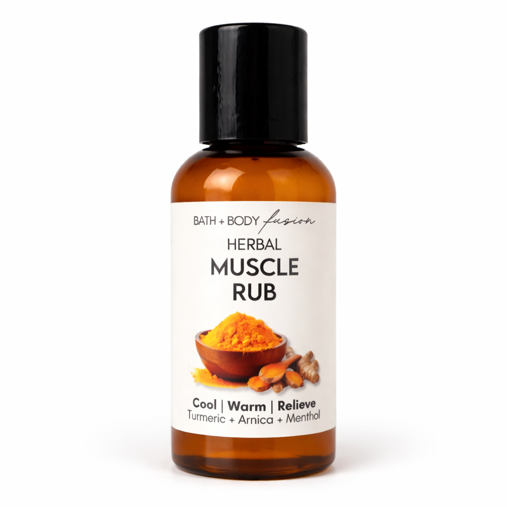 HERBAL MUSCLE RUB | Bath & Body Fusion